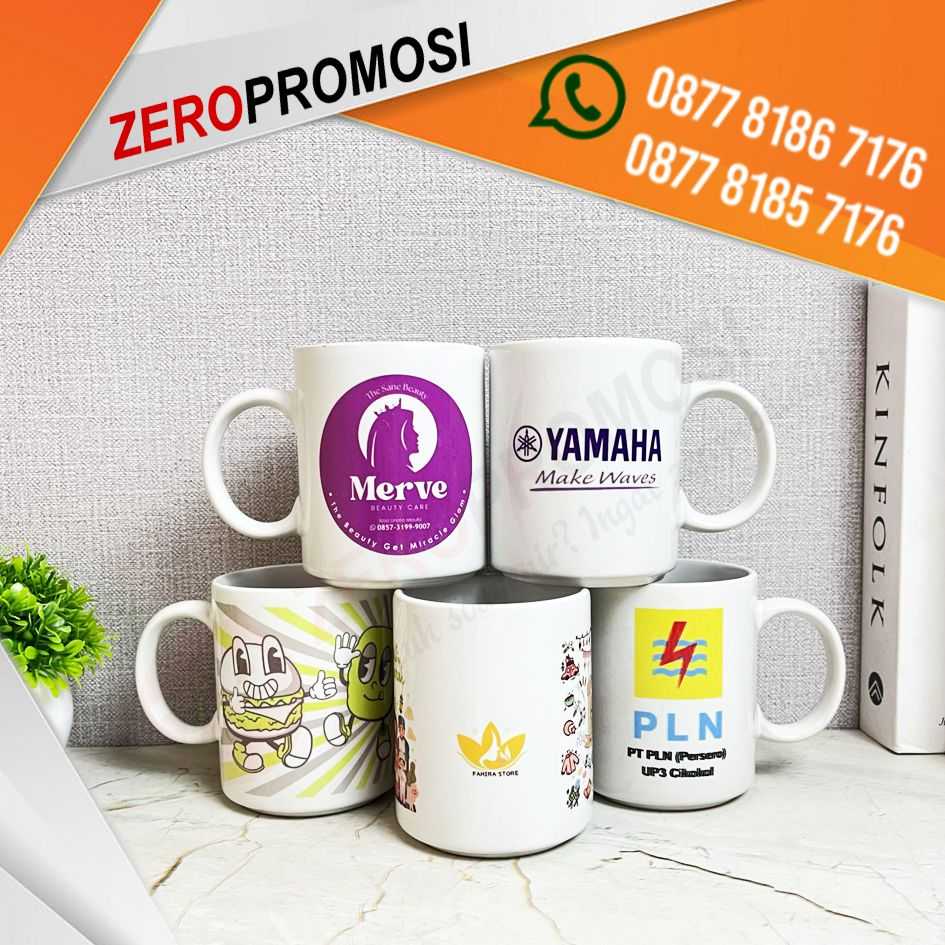Jual Souvenir Mug Keramik - Mug Merchandise | Jakmall.com