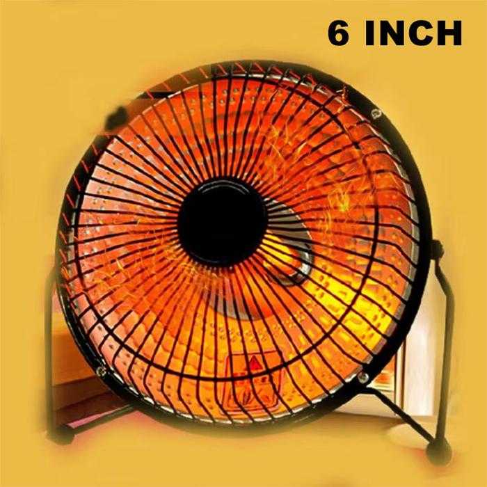Jual Mini Heater 4 Inch Metal Alat Pemanas Elektrik Portable