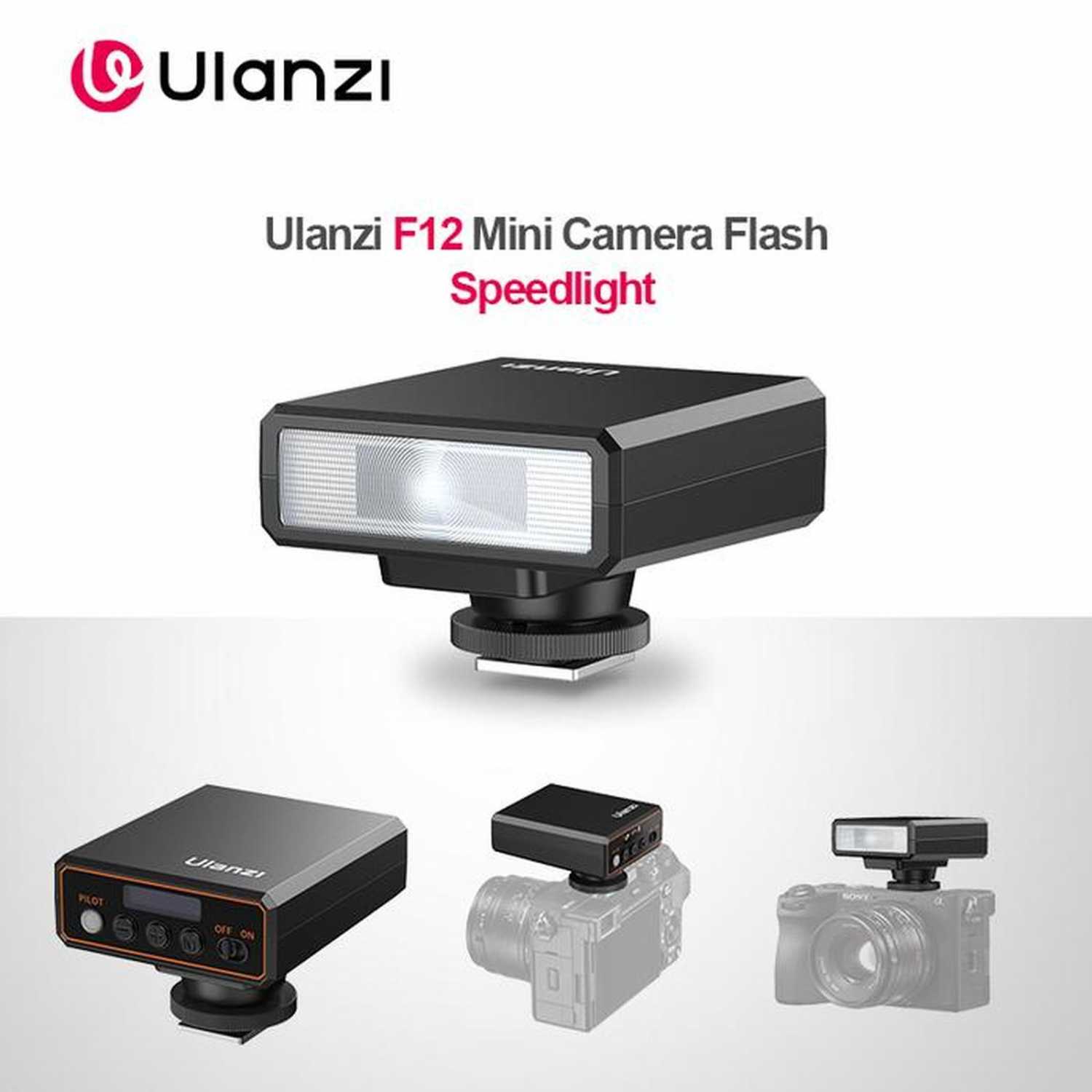 Jual Ulanzi F12 Mini Camera Flash Speedlite Ultra Portable