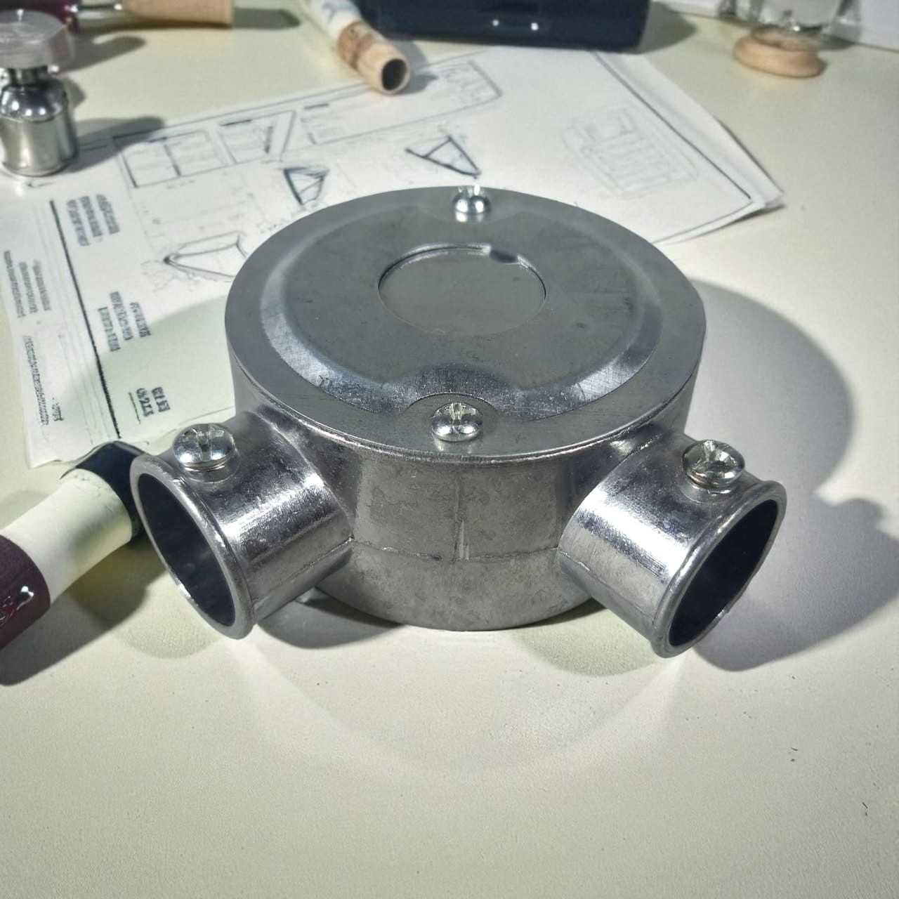 Jual DPI Kotak Sambungan Pipa Kabel Listrik 2 Way Box Conduit