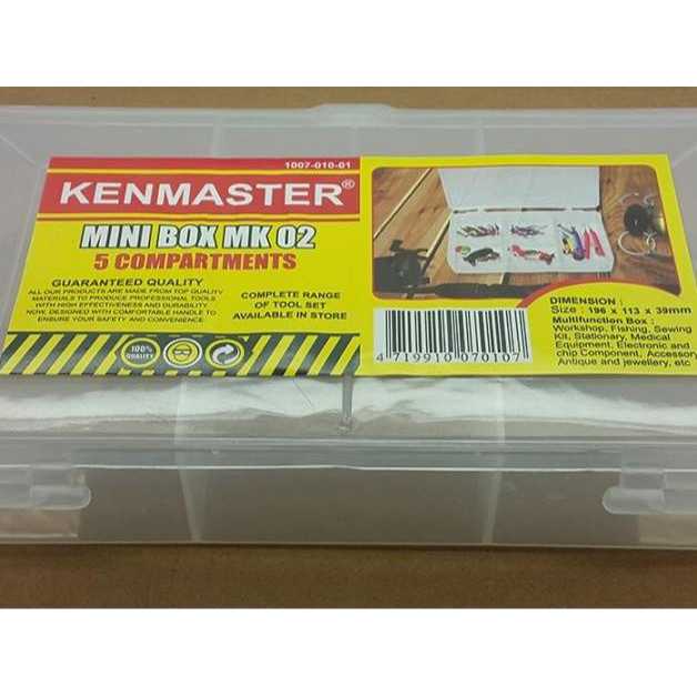 Jual 5 compartments mini box MK02 Merk Kenmaster | Jakmall.com