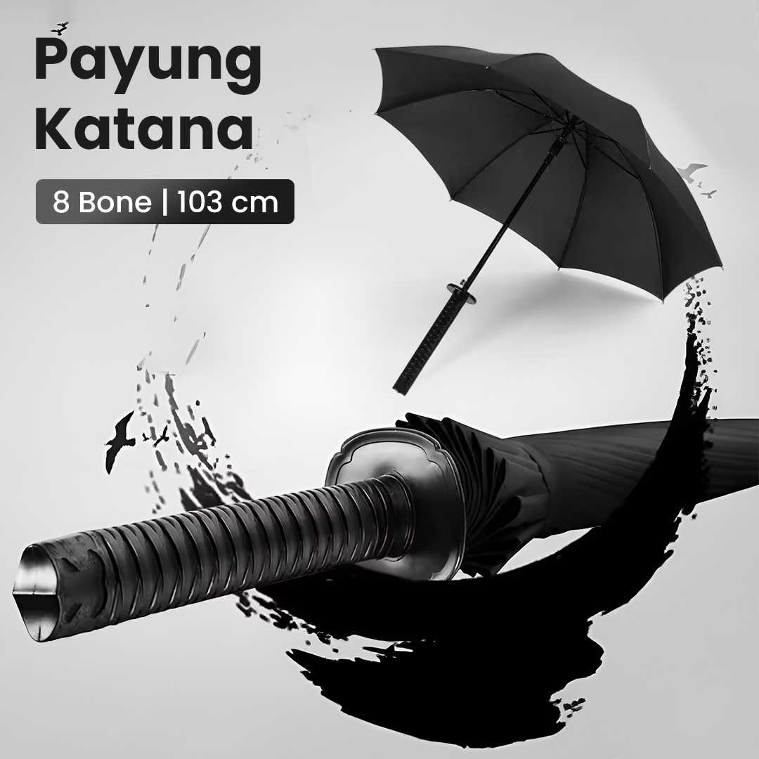 Jual HHYUKIMI Payung Model Katana Jepang Anti UV Semi Otomatis 8