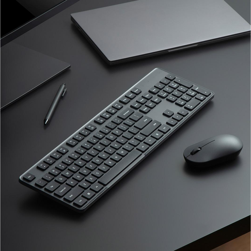 Jual Xiaomi Set Keyboard Mouse Wireless 2.4GHz Soft Keycap