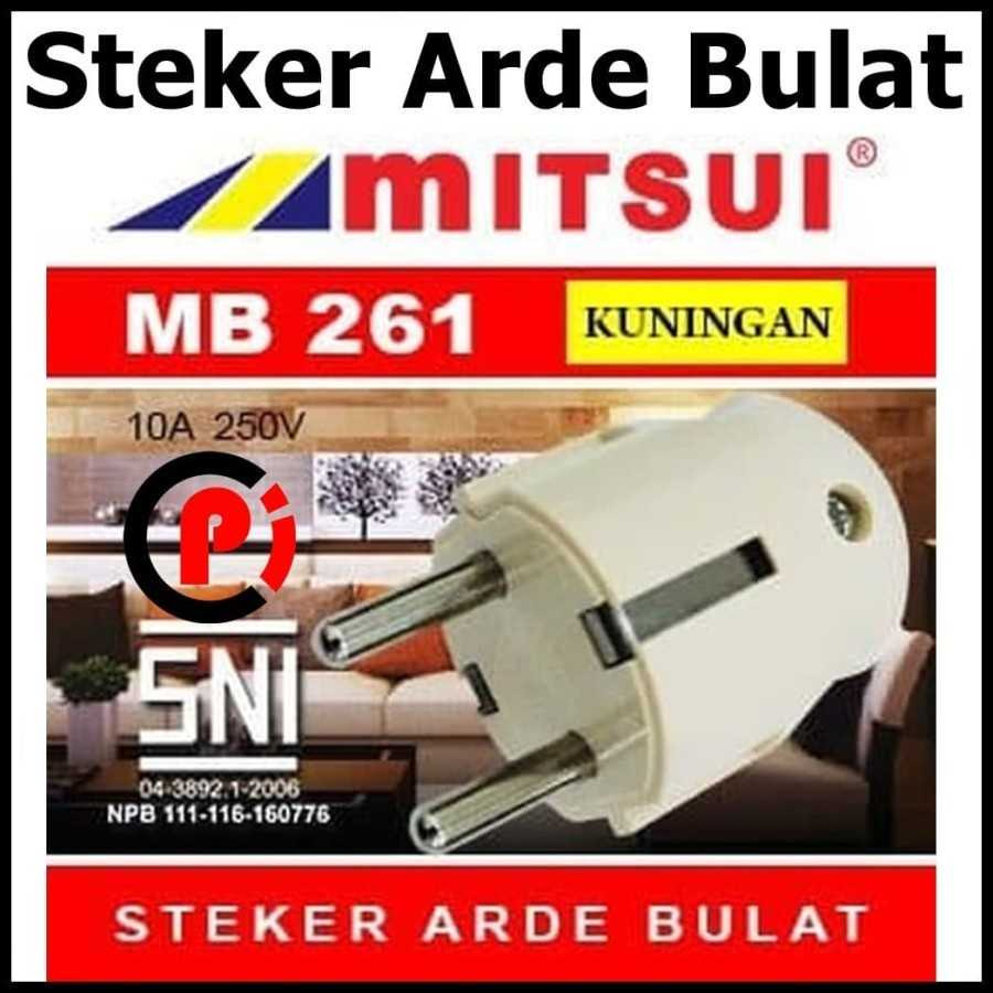 Jual steker bulat MITSUI sudah SNI & terminal kuningan | Jakmall.com