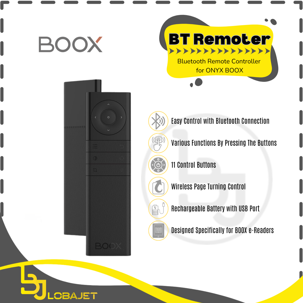 Jual BOOX BT Remoter - BOOX Bluetooth Remote Controller for ONYX