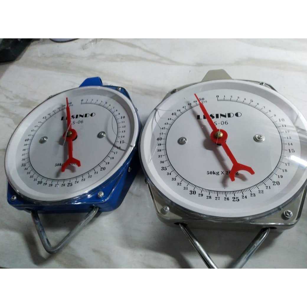 Jual Timbangan Gantung Jarum Analog 50kg Hanging Scale Alat Ukur