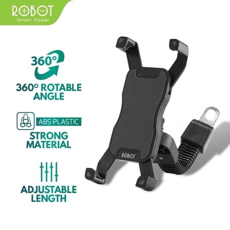 Jual ROBOT RT-MH02 Motorcycle Holder Retractable Holder HP di