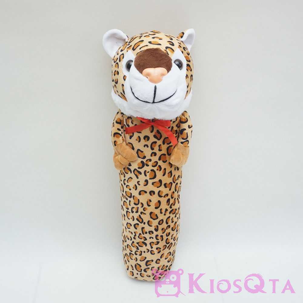 Jual guling macan lucu cute tiger leopard kepala dan tangan