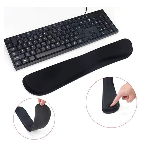 Jual Bantal Bantalan Alas Tangan Memory Foam Meja Keyboard Mouse
