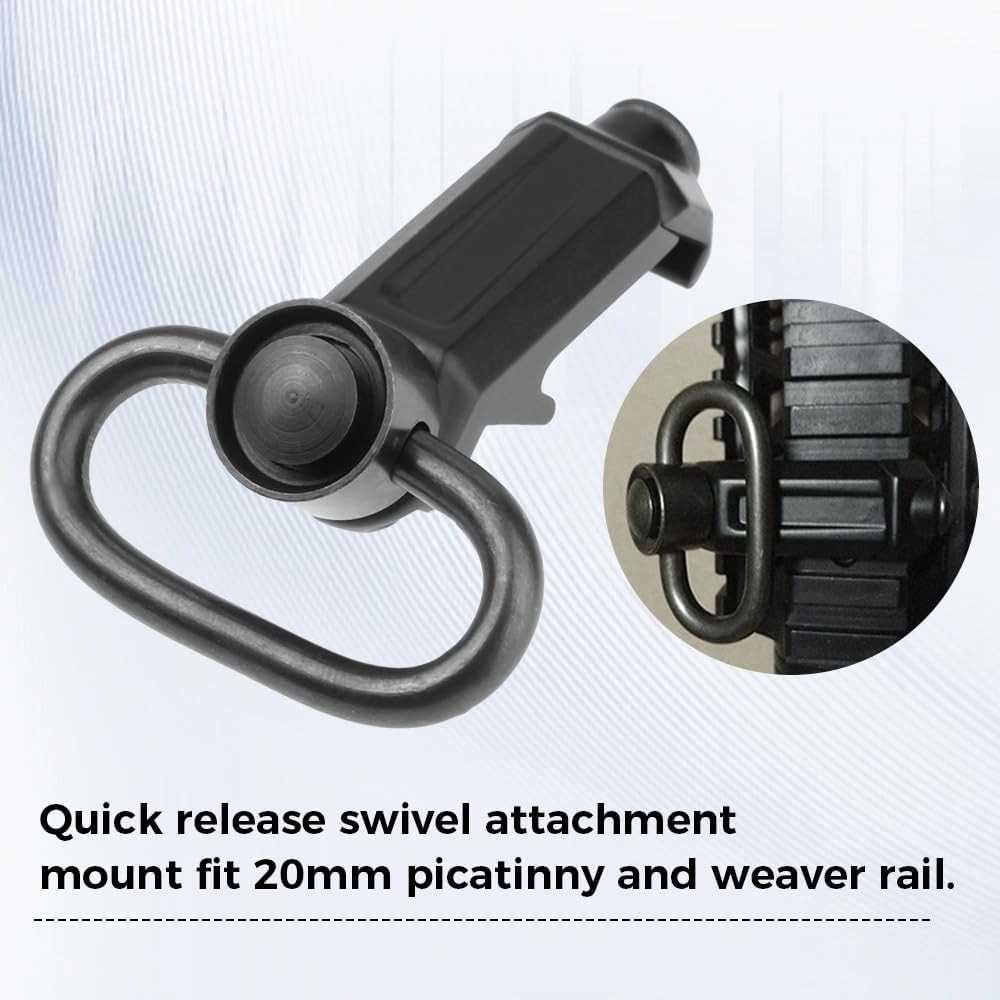 Jual WildSpo QD Sling Swivel Picatinny Rail Mount Quick Release