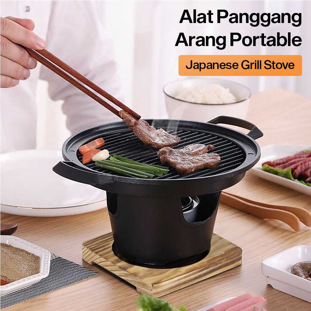 Jual FreshFind Alat Panggang Arang Portable BBQ Japanese Grill