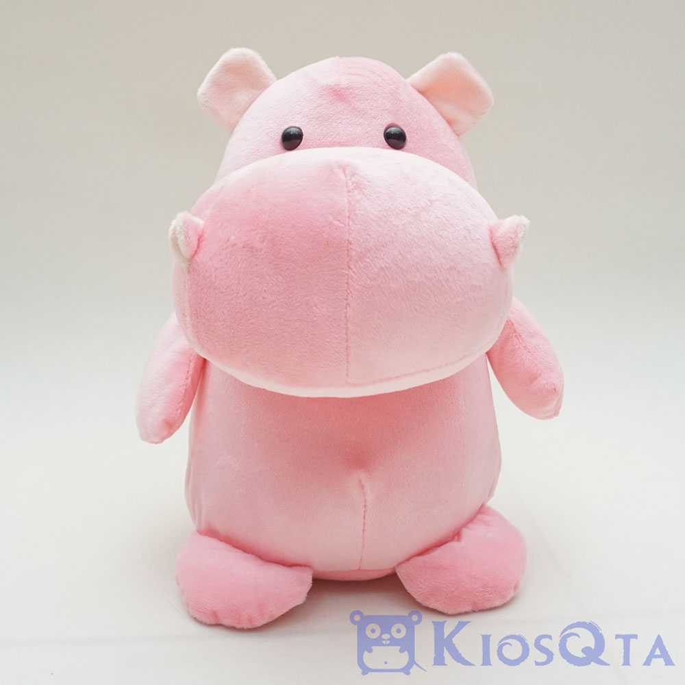 Jual boneka hippo kuda nil gendut cute pink merah muda medium