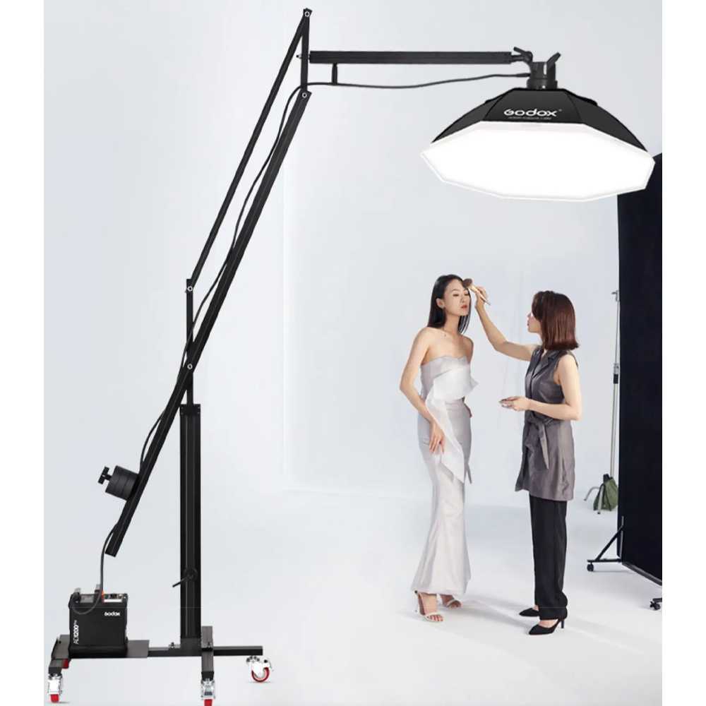 Jual TaffSTUDIO Stand Lampu Boom Arm Studio Lighting Adjustable