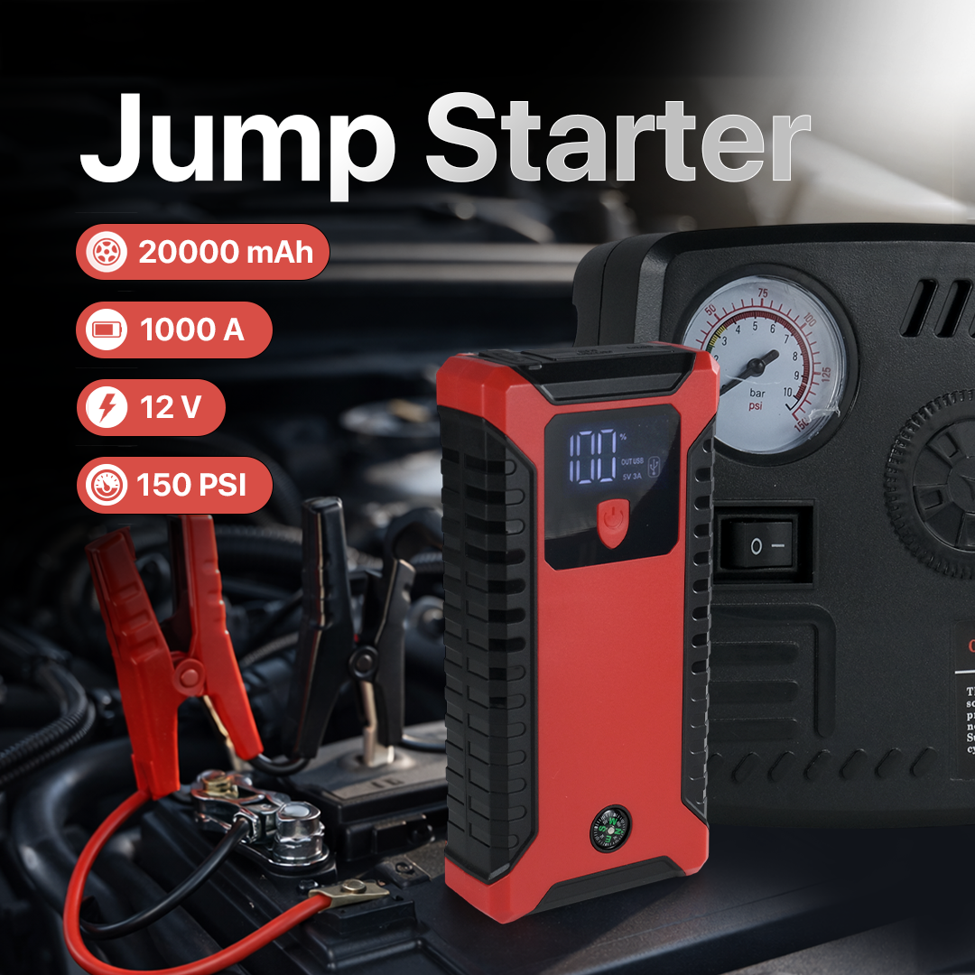 Jual JXIANG POWER Jumper Aki Mobil Power Bank Jump Starter