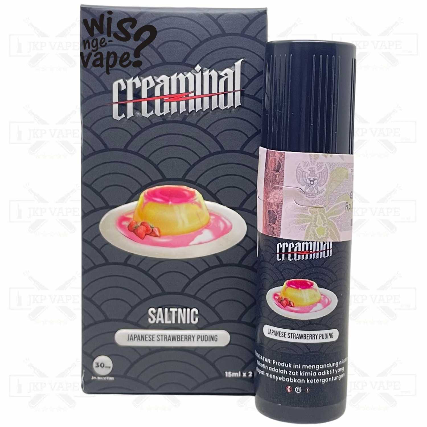 Jual Creaminal 15ml - Saltnic Liquid by Wise Juice | Jakmall.com