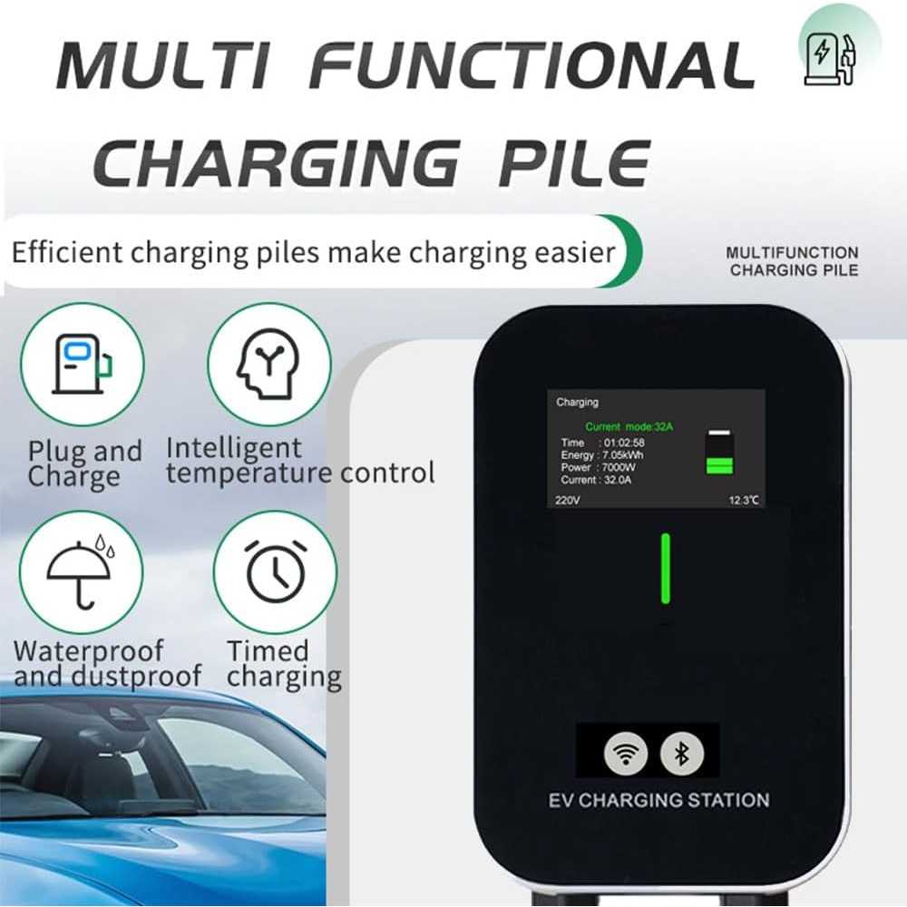 Jual DUTRIEUX Charger Mobil Listrik EV Bluetooth WiFi APP Type 2