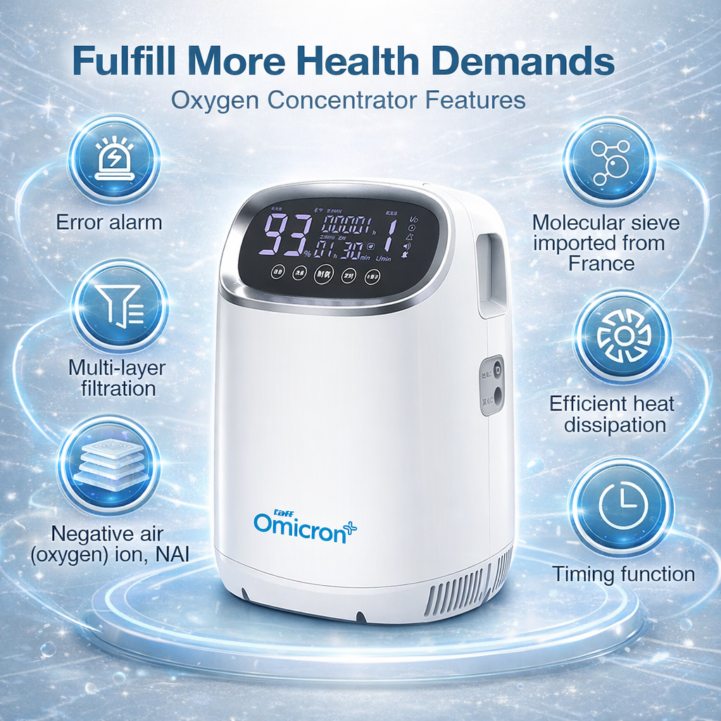 Jual TaffOmicron Konsentrator Oksigen Portable Car Oxygen