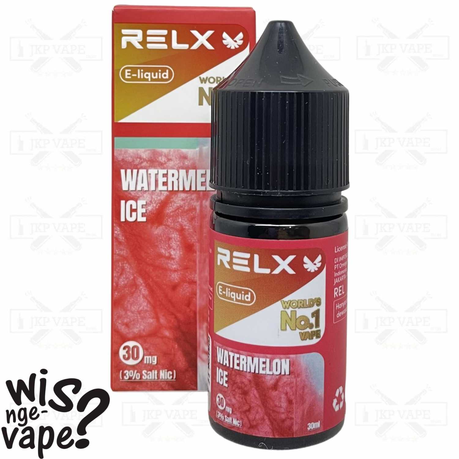 Jual Relx Eliquid 30ml 30mg - Salt Nic Liquid Vape By Relx