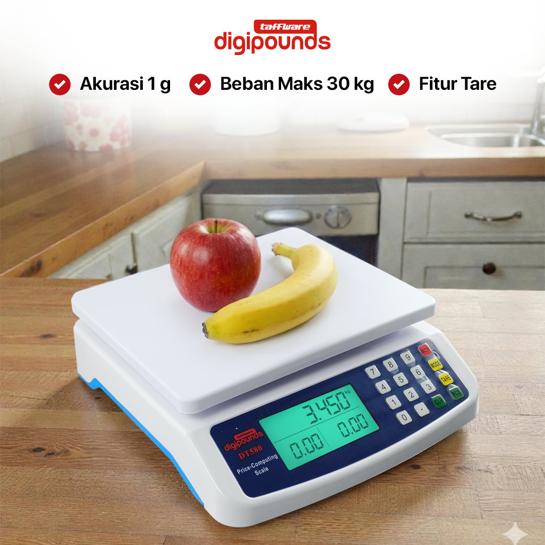 Jual Taffware Digipounds Timbangan Digital Precision LCD Scale