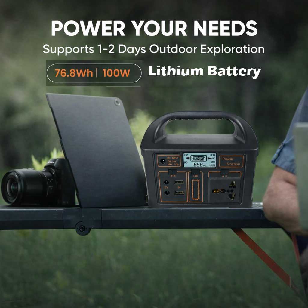Jual Gaiaray Portable Power Supply Station Lithium Battery 100W