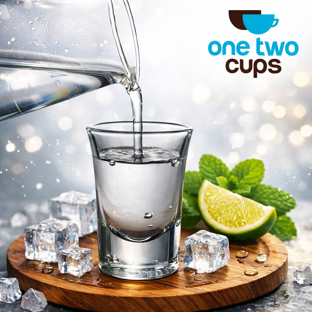Jual One Two Cups Gelas Sloki Alkohol Mini Shot Glass 30ml - LE36
