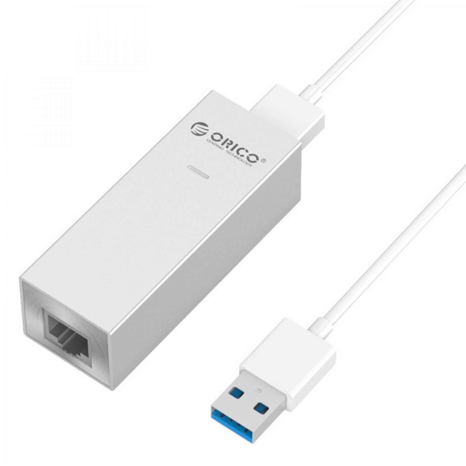 Jual ORICO Aluminium USB 3.0 Type A / Type C to Gigabit LAN