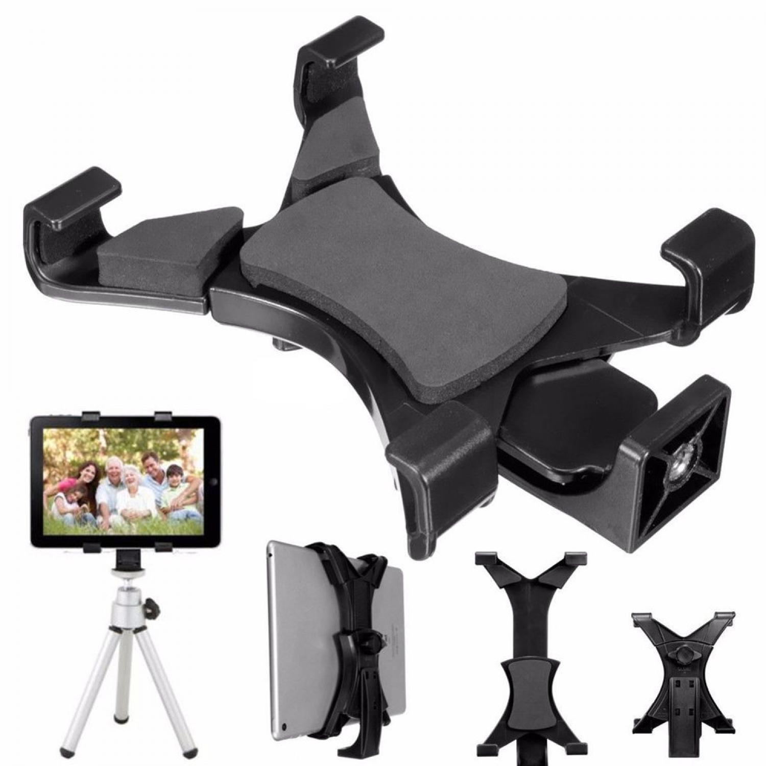 Jual Universal Tablet Holder Mount 1/4 Screw Bracket Tripod