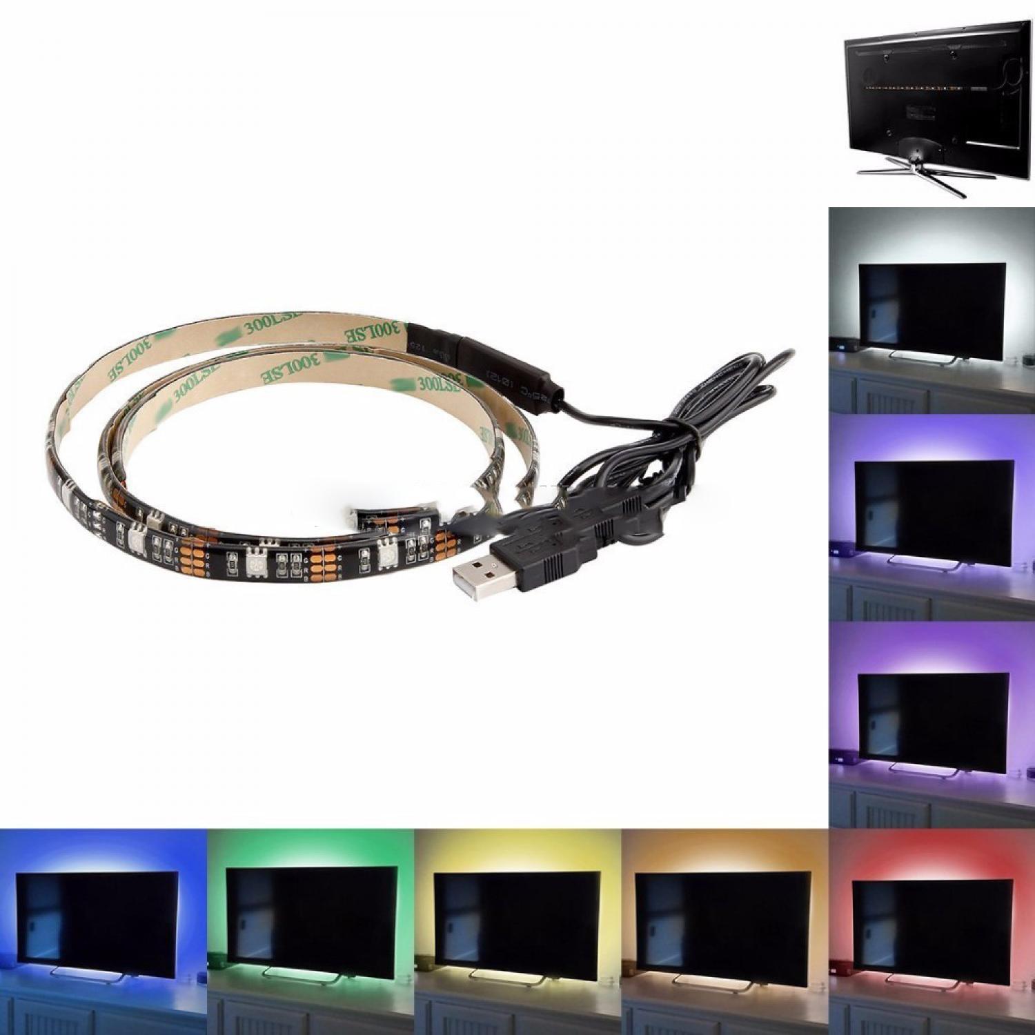 Jual Malitai Mood Light Led Strip 5050 Rgb With Usb Controller ...